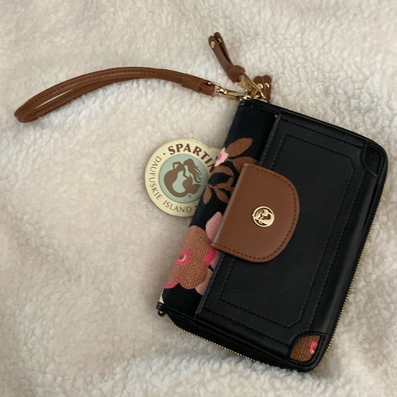 Spartina 449 | Bags | Spartina 449 Verdier Floral Multi Phone Wallet ...